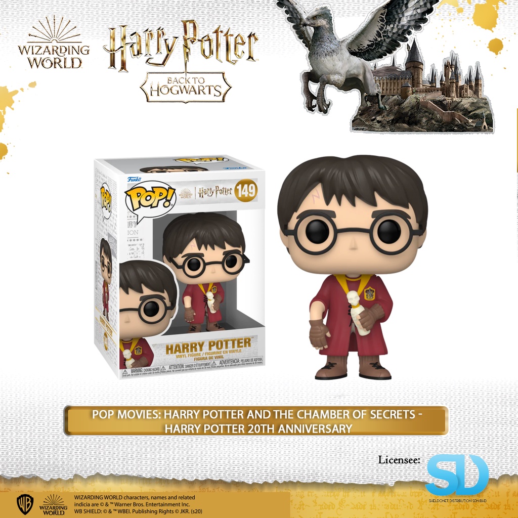 Funko Pop! Movies: Harry Potter and the Chamber of Secrets - Harry ...