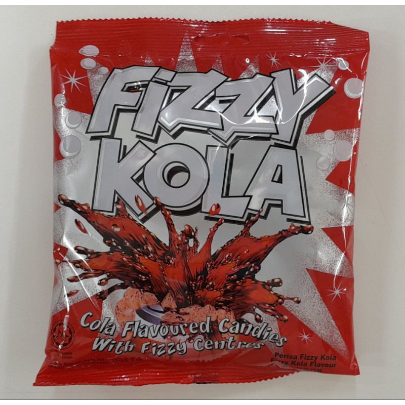 KHEE SAN COLA FLAVOURED CANDIES WITH FIZZY CENTRES / GULA-GULA PERISA ...