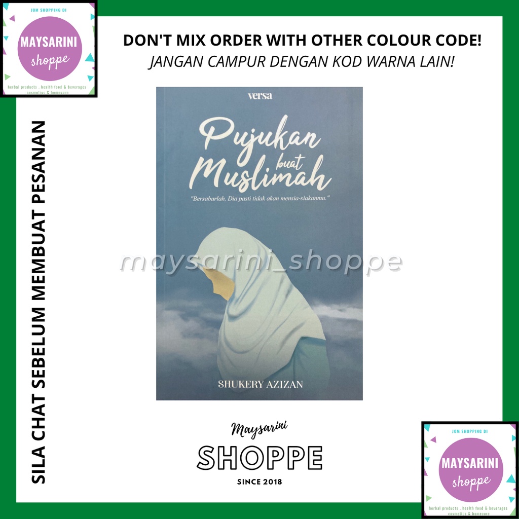 Pujukan Buat Muslimah oleh Shukery Azizan Zharf Press | Shopee Malaysia