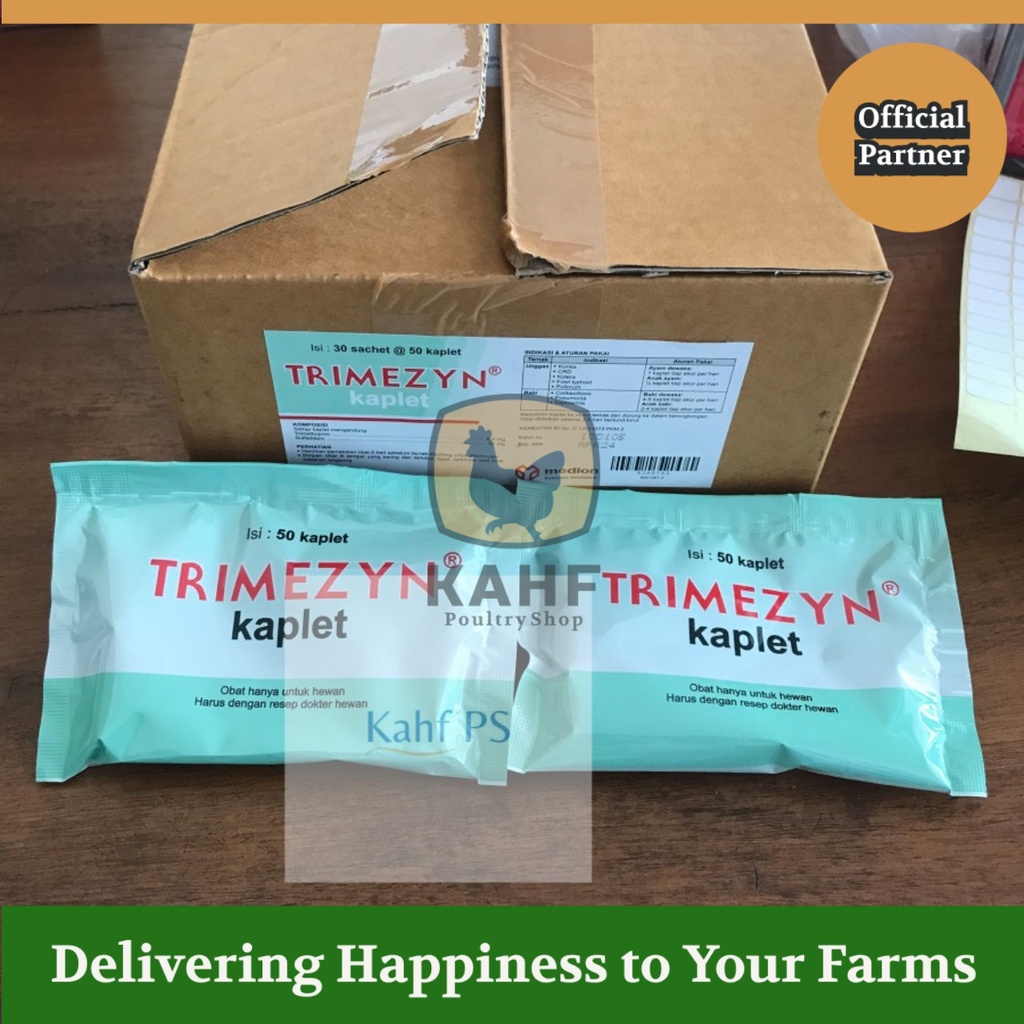 Trimezyn Caplets contains 50 Medicines for Snoring Snot CRD Colds in ...