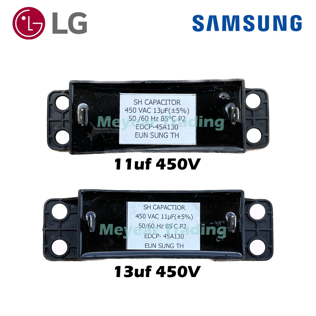 LG Panasonic Samsung 11UF 420V / 11uf/13uf 450V Washing Machine Motor ...