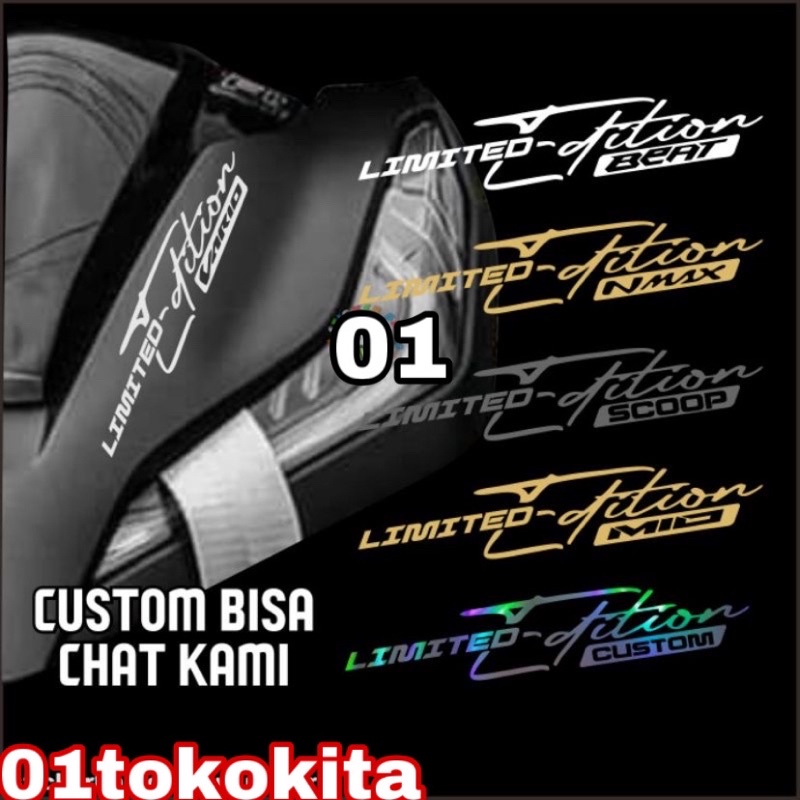Limited edition cutting Sticker For beat mio vario scoop nmax ...