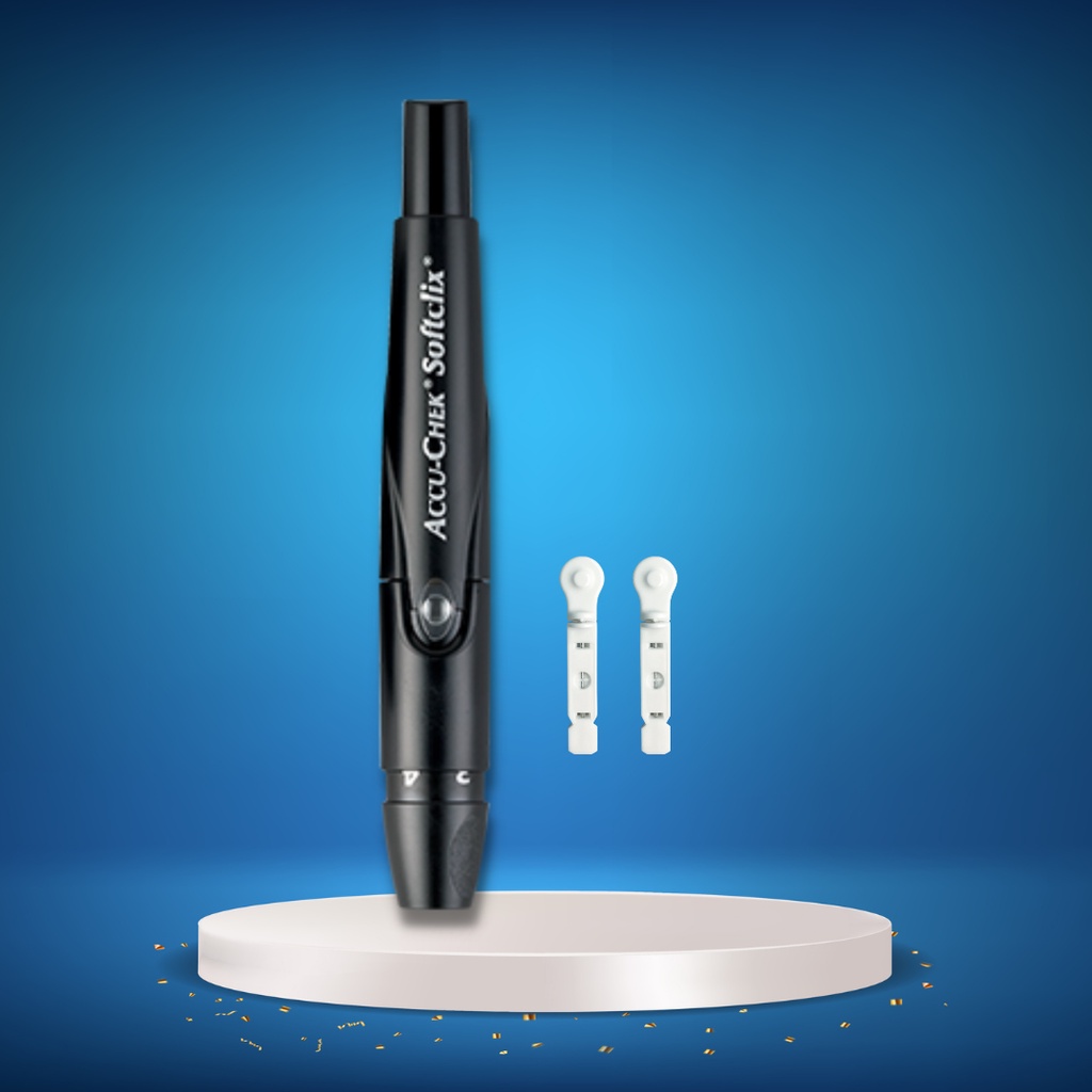 Accu-Chek Softclix Pen Lancing device with 10 lancets (no box) | Shopee ...