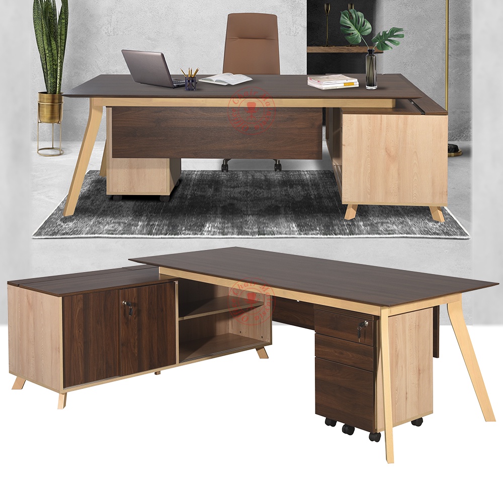 Director Table / CEO Office Table / Manager Supervisor L Shape Table ...