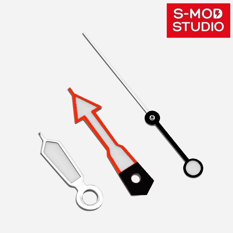 S-MOD Seiko Watch Hands SKX007 Orange Red Seiko Mod | Shopee Malaysia