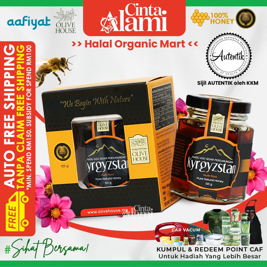 💯 ASLI Tanpa Gula Tambahan,Sangat SEDAP🤤Pekat&Natural🌱 Madu Gunung Lebah Liar | Raw Honey Olive ...