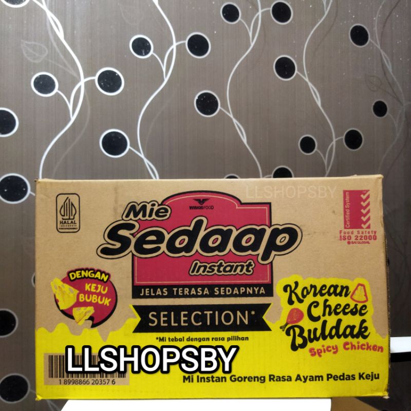 Mie sedaap korean cheese buldak spicy chicken Instant Fried Noodles ...