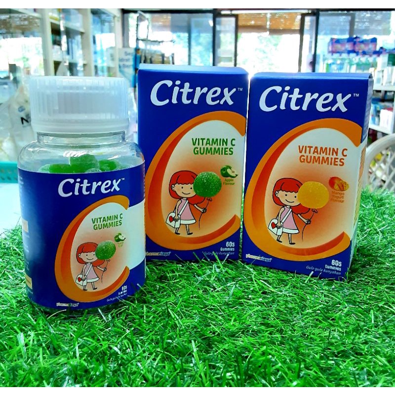 Citrex Vitamin C Gummies 60's (Apple/Mango yogurt) | Shopee Malaysia