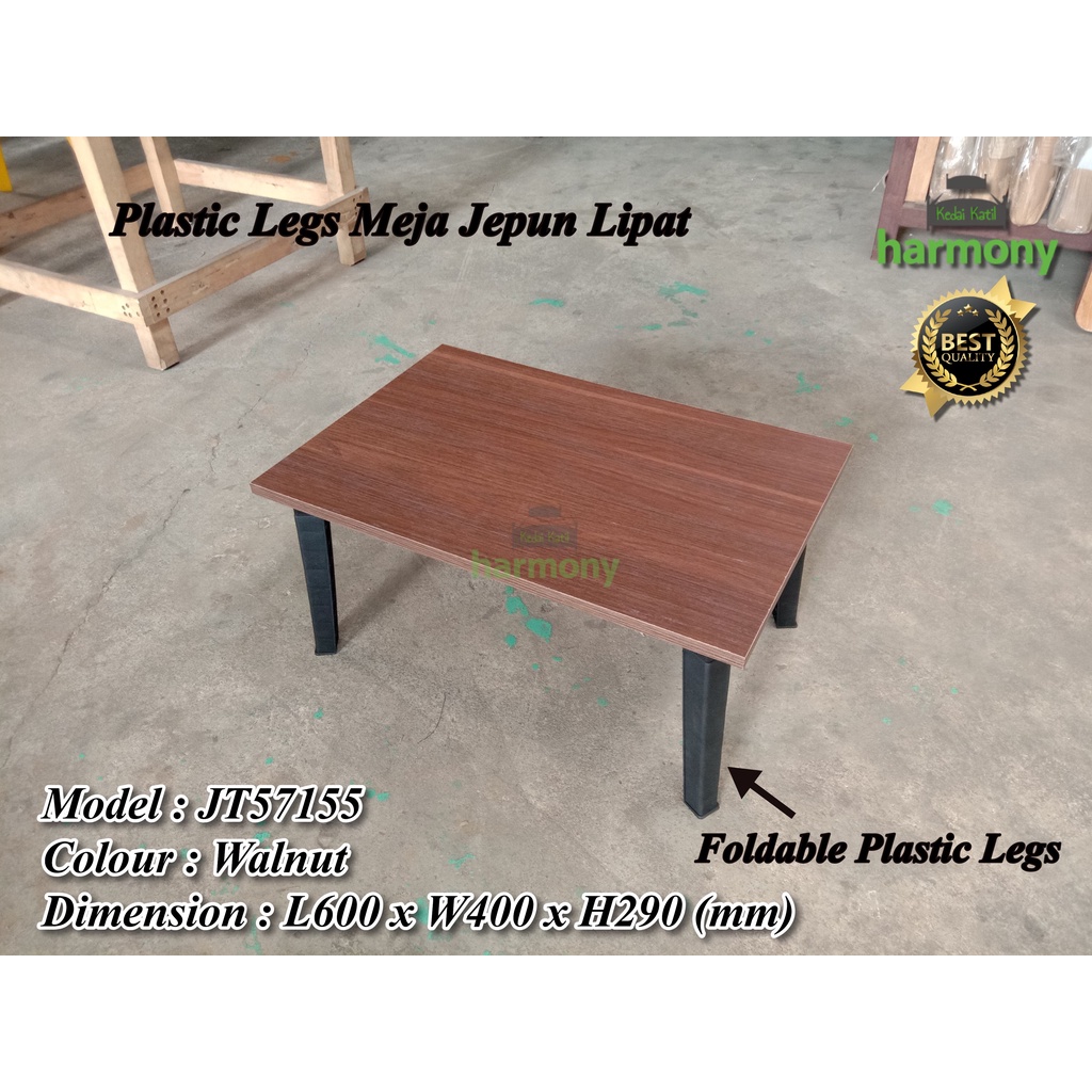 Harmony Wooden Meja Jepun 600mm x 400mm / Meja Jepun Lipat / Foldable ...