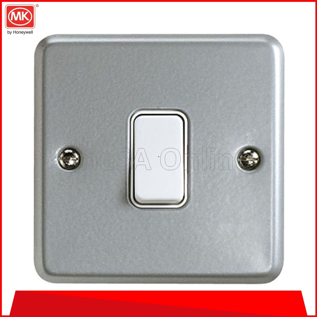MK METAL 13A SWITCH 1GANG 1WAY(G4471W1-ALM) | Shopee Malaysia