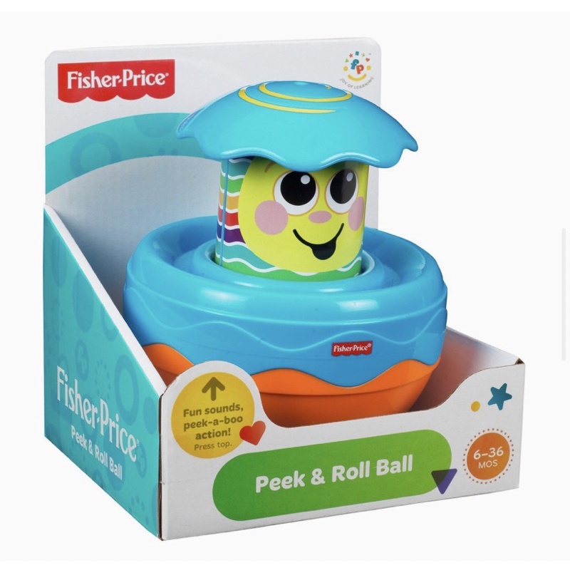Ready stock 100% Original Fisher-Price Peek and Roll Ball | Shopee Malaysia