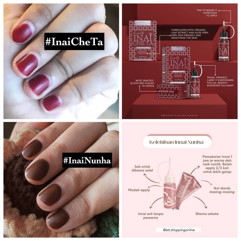 READY STOCK INAI CHE TA INNAI NUNHA INAI NUNHA NEELOFA INAI SAH SOLAT MESRA WUDUK INAI CHETA ...