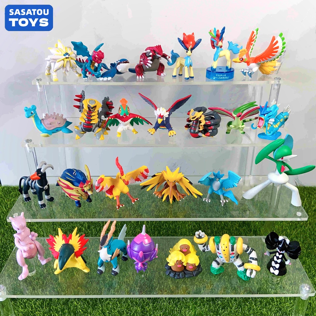 Pokemon figures Groudon Gallade HO-OH Keldeo Pyroar Braviary Kyogre ...