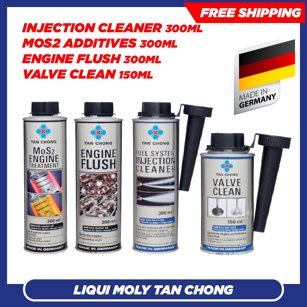 TAN CHONG LIQUI MOLY Fuel Injection Cleaner / Engine Flush / Mos2 Engine Treatment / Valve ...