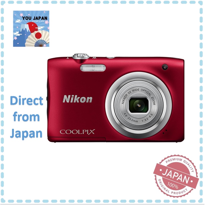 Nikon COOLPIX A100 Optics 5X 2005 Pixels Digital Camera | Shopee Malaysia