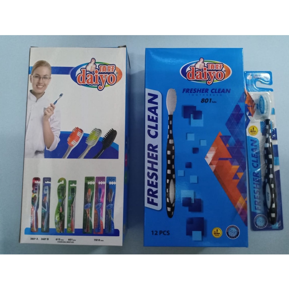 DAIYO FRESHER CLEAN TOOTHBRUSH 801 SERIES (READY STOCK) | Shopee Malaysia