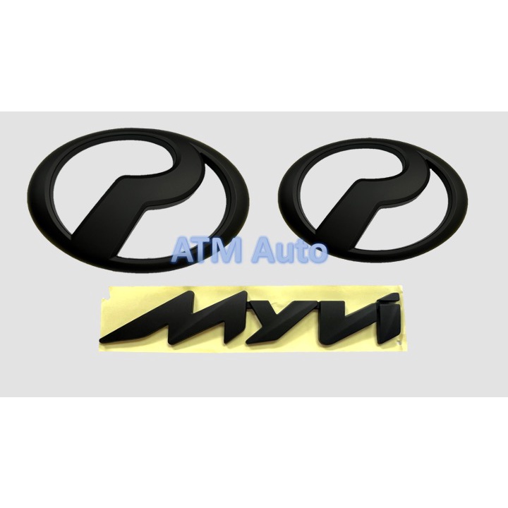 Perodua Myvi Lagi Best Icon Logo Emblem REPLACEMENT Front Rear Matte ...