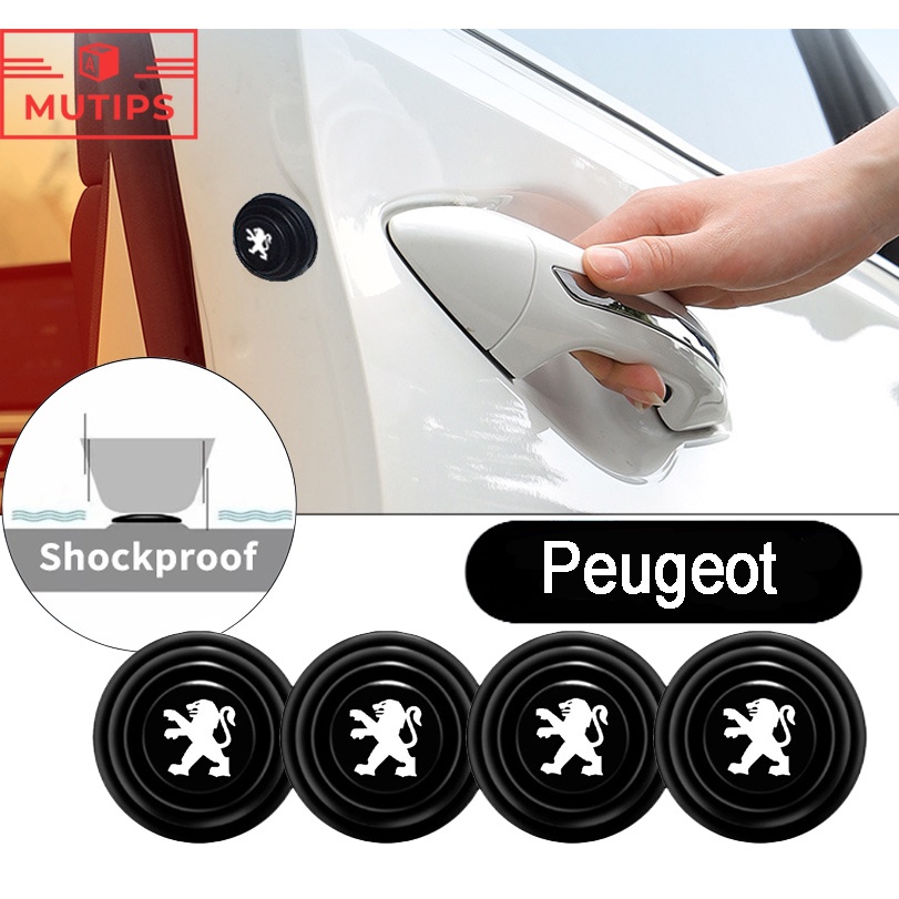 Peugeot 4/8/12Pcs Car Door Trunk Shock Absorber Cushion Buffer Sticker ...
