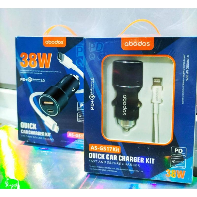 Quick Car Charger Kit 38W🔥🔥🔥 | Shopee Malaysia
