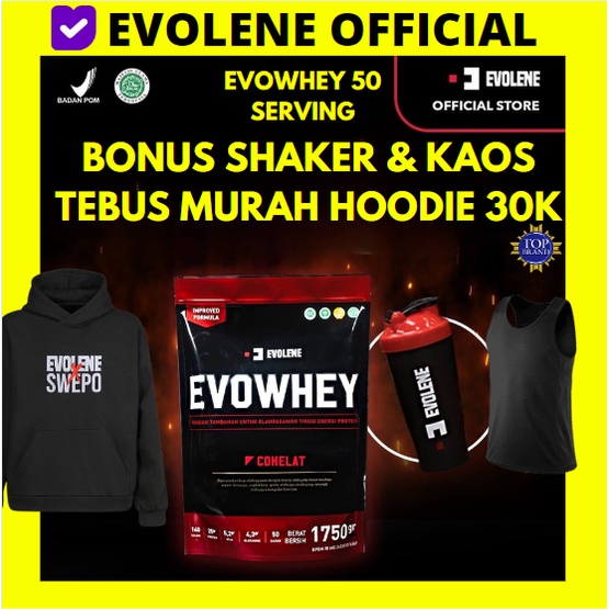 Evowhey PROTEIN EVOLENE WHEY PROTEIN 1.75 KG/1750 GR GYM Milk 50 ...
