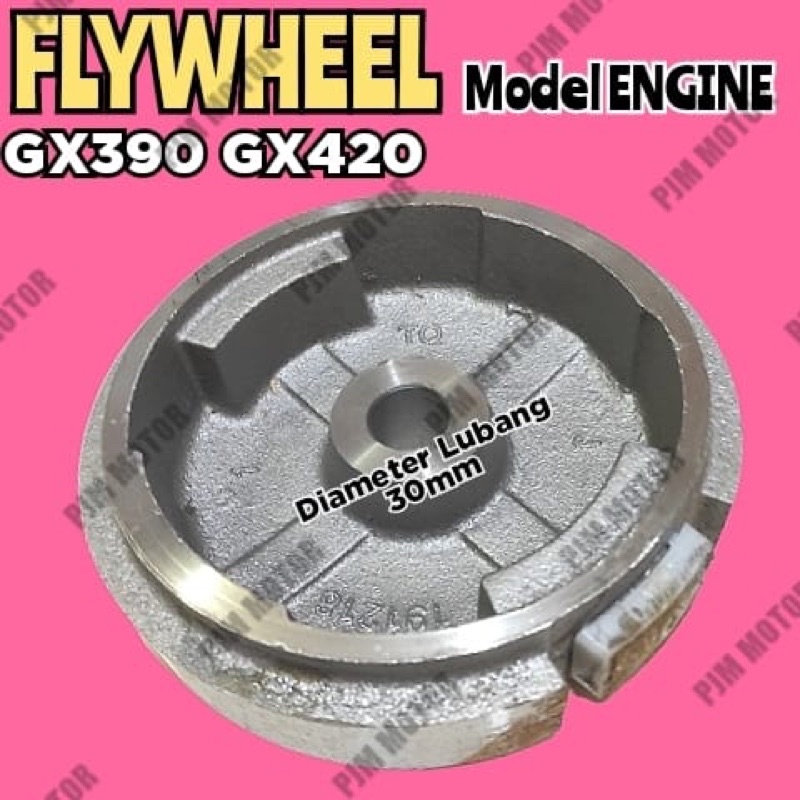 MESIN Gx390 Flywheel Magnetic Magnetic Wheel Gx390 Gx420 Honda 13Hp ...