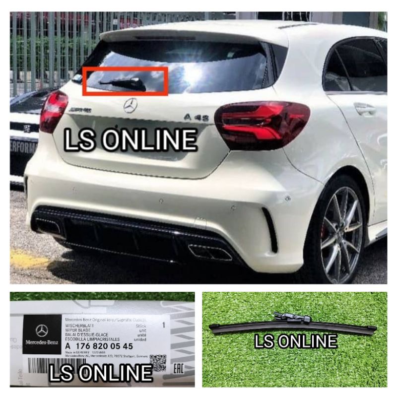 Mercedes Benz A45 Rear Windscreen Wiper Blade (Original) | Shopee Malaysia