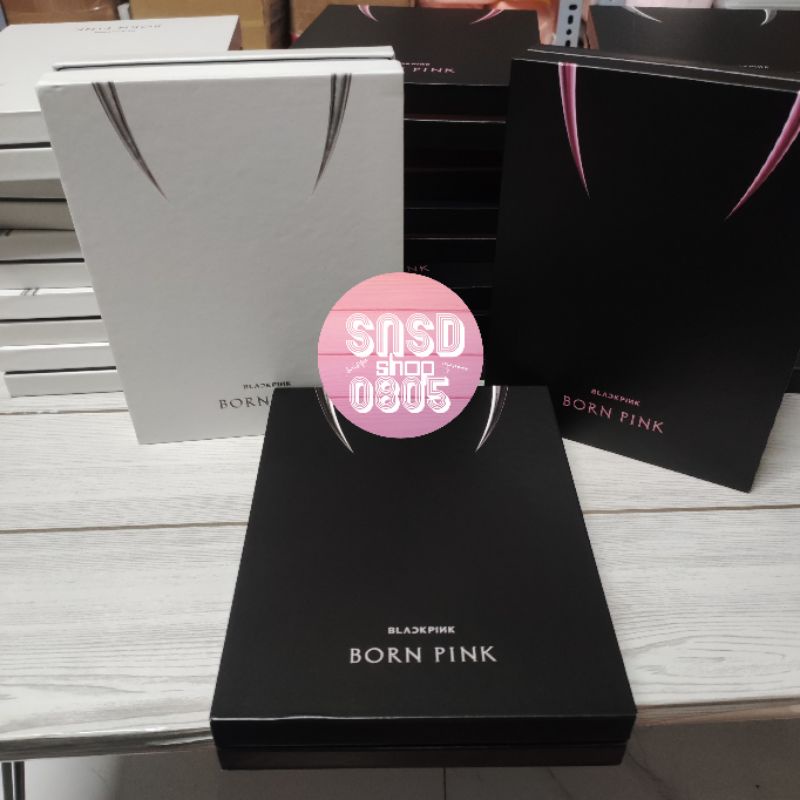 Blackpink 2nd ALBUM BORN PINK BOX SET ver. | Shopee Malaysia