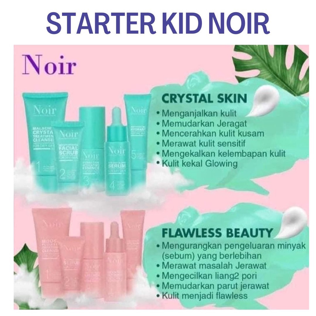[READY STOCK}NOIR MINI SET|HIJAU |PINK | SET JERAGAT|SET JERAWAT|LULUS ...