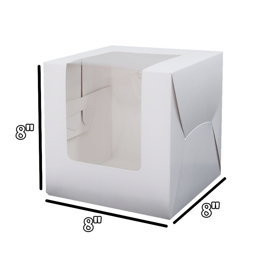 L Shape Window Box - 6x6x6''/8x8x8''(White/Blue) | Shopee Malaysia