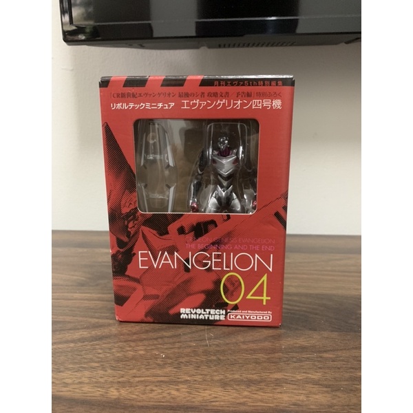 KAIYODO EVANGELION 04 REVOLTECH MINIATURE CR NEON GENESIS EVANGELION ...