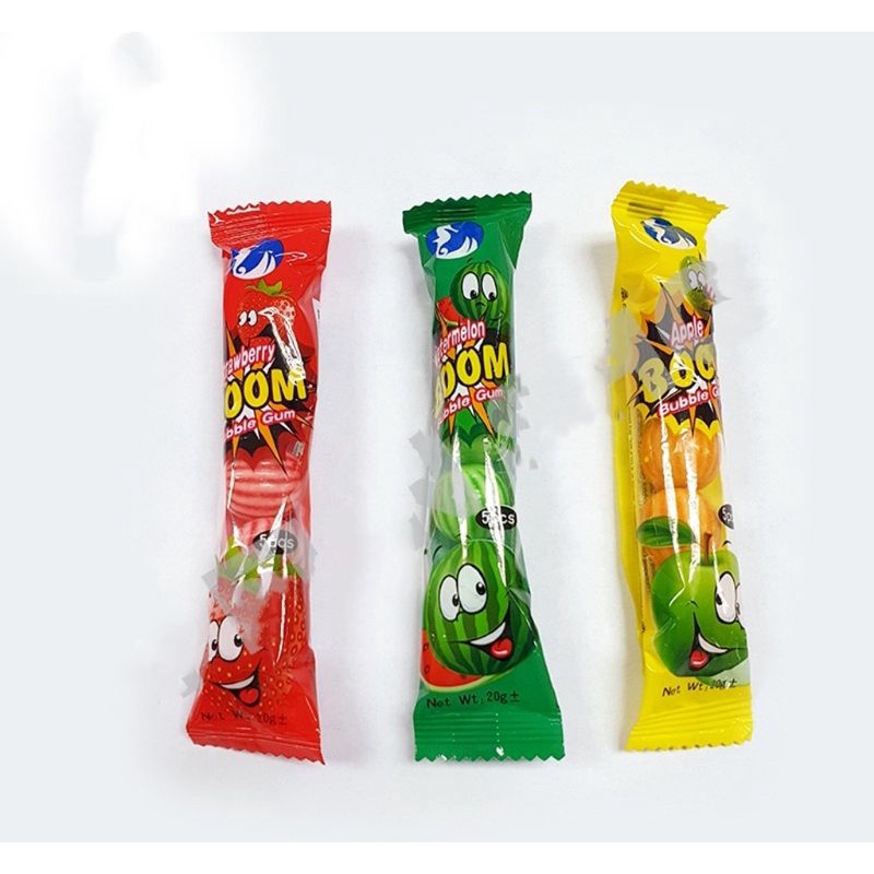 Watermelon Boom Bubble Gum Tembikai Chewing Gum 1PCS | Shopee Malaysia