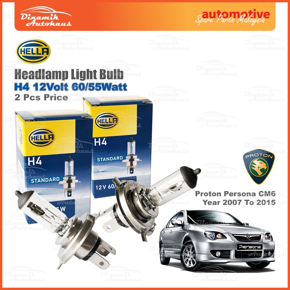 Proton Persona CM6 Year Model 2007 To 2015 Car Headlamp Halogen Head ...