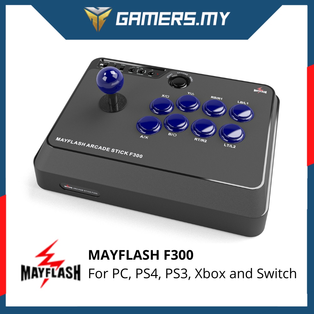 Mayflash F300 Arcade Fight Stick Joystick for PC / PlayStation / XBox ...
