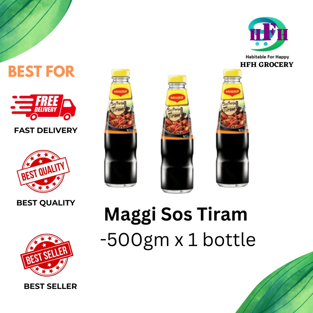 🔥Maggi Oyster Sauce/ Maggi Sos Tiram 500gm (EXP :10/25) 🔥 | Shopee Malaysia