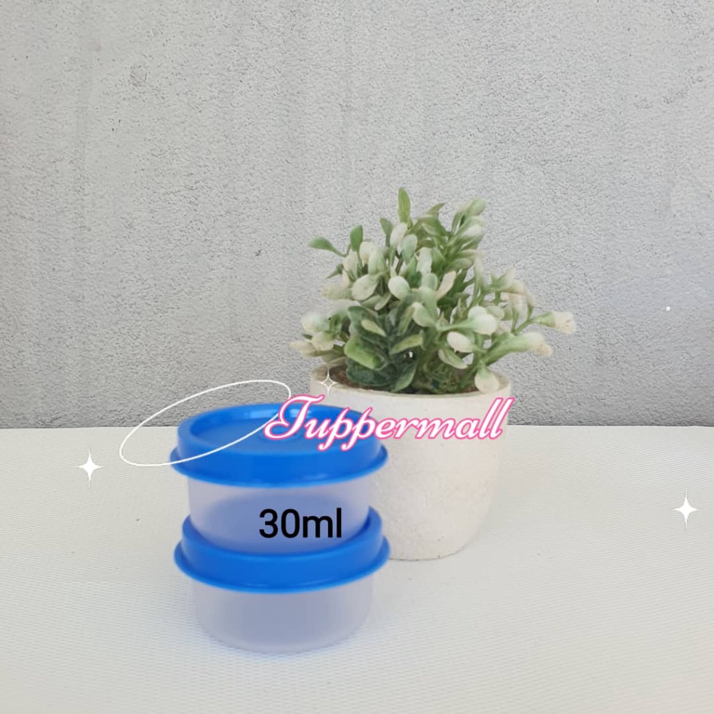 Tupperware Small Round Container 80ml (2 PCS) or Mini Round Container ...