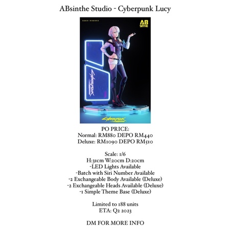 ABsinthe Studio - Cyberpunk Lucy | Shopee Malaysia