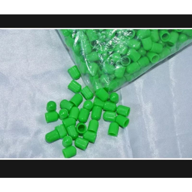 HIJAU Universal Green NITROGEN Valve Caps (Price 50pcs) | Shopee Malaysia