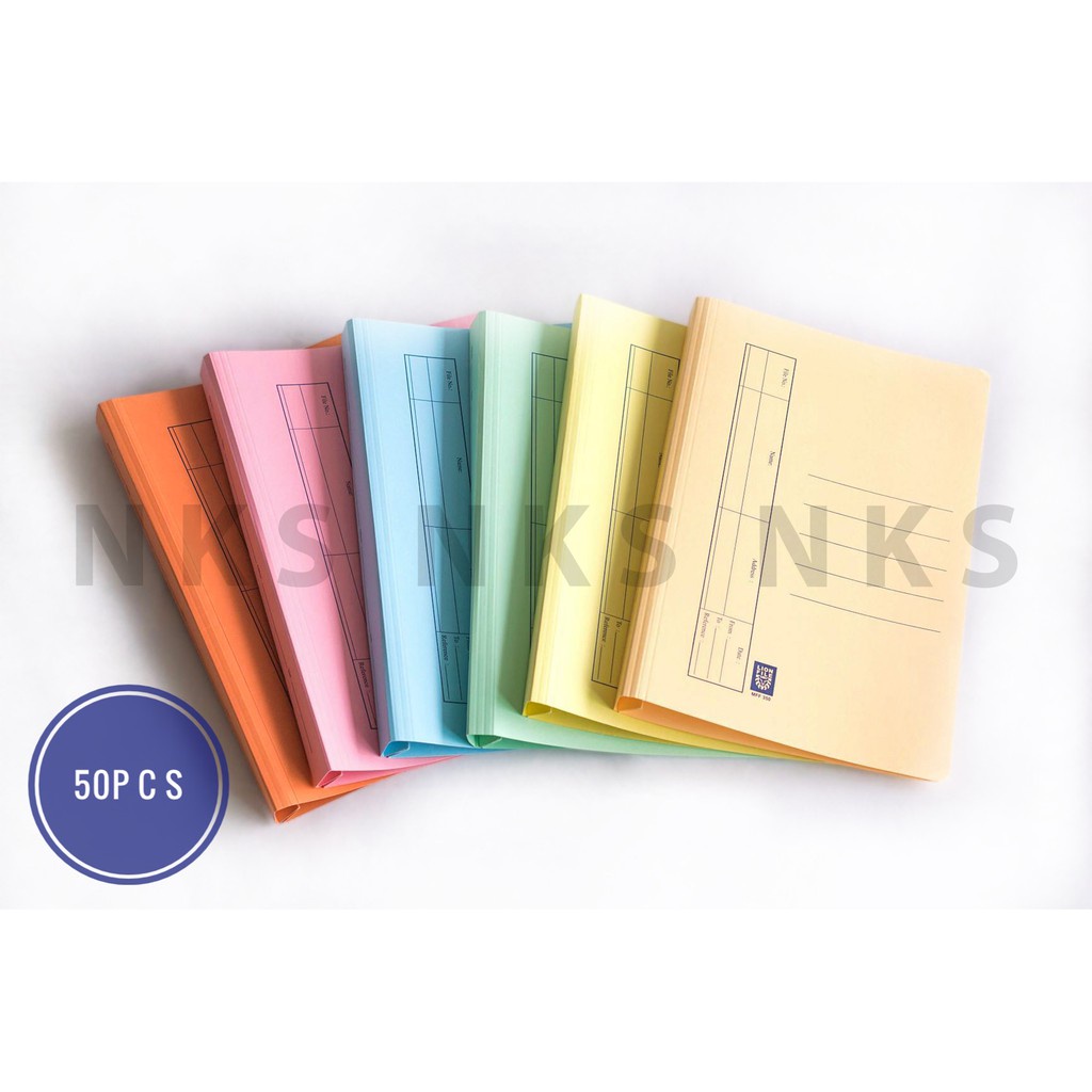 LION 350 UK SPRING PAPER FILE (50 PCS) | Shopee Malaysia