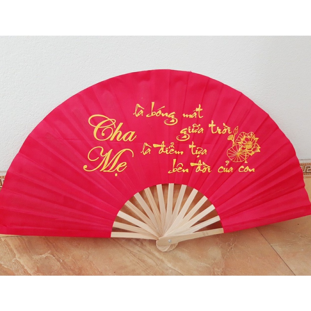 Feng shui bamboo hand-held fabric fan for colorful paintings and ...