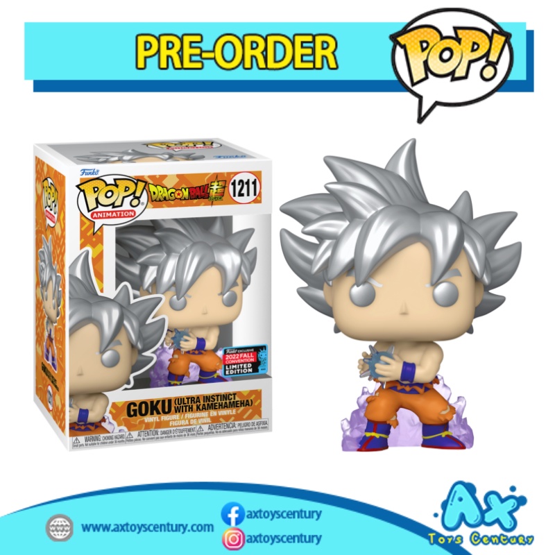 PRE-ORDER Funko Pop! Fall Convention 2022 Ultra Instinct Goku with ...