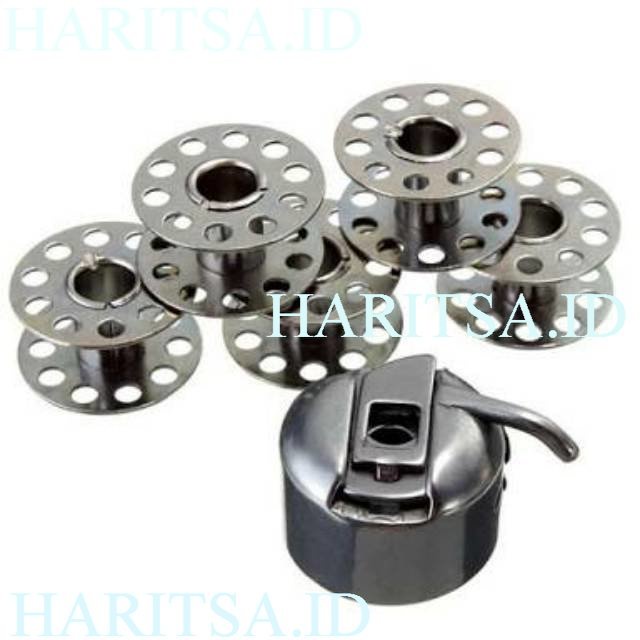 HITAM MESIN Bobbin and Bobbin Case Traditional Classic Sewing Machine ...