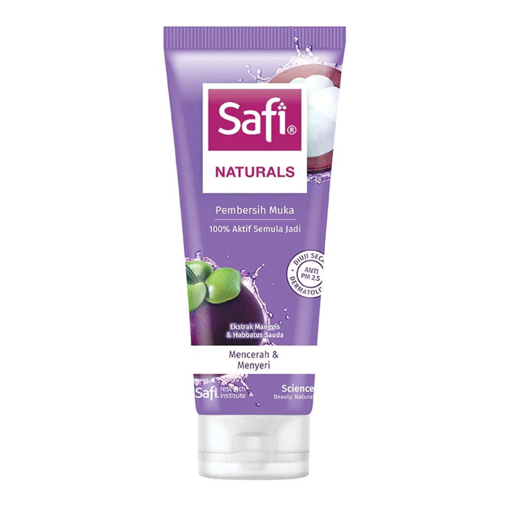 Safi Naturals Facial Cleanser Mangosteen Milk Extract & Habbatus Sauda ...