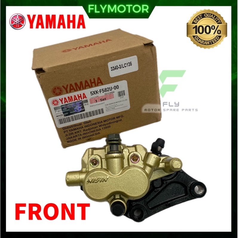 YAMAHA NISSIN Y125 Y125Z Y125ZR LC135 5S LC135 NEW 5S FRONT CALIPER ORI DEPAN BRAKE CALIPER DISC ...