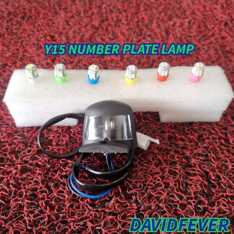 Y15 Y15ZR LAMPU NUMBER PLATE / PILOT LAMP LED / NUMBER SMALL TAIL LAMP ...