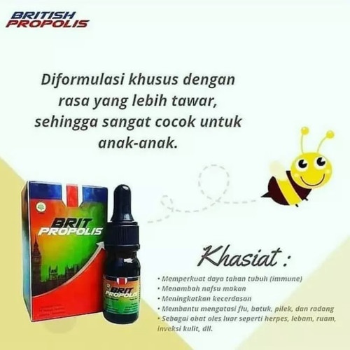 Britis Propolis Green For Kids Endurance Special Supplements For ...