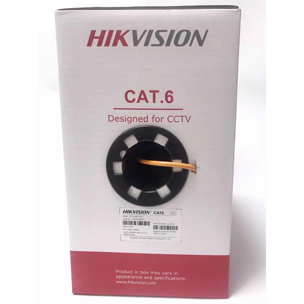 HIKVISION Network Cat6 Cable 305M | Shopee Malaysia