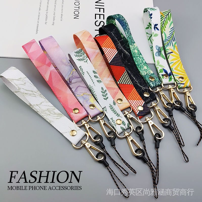 Mobile Phone Lanyard Short Style Wrist Do Not Strangle Hands Neck Case ...