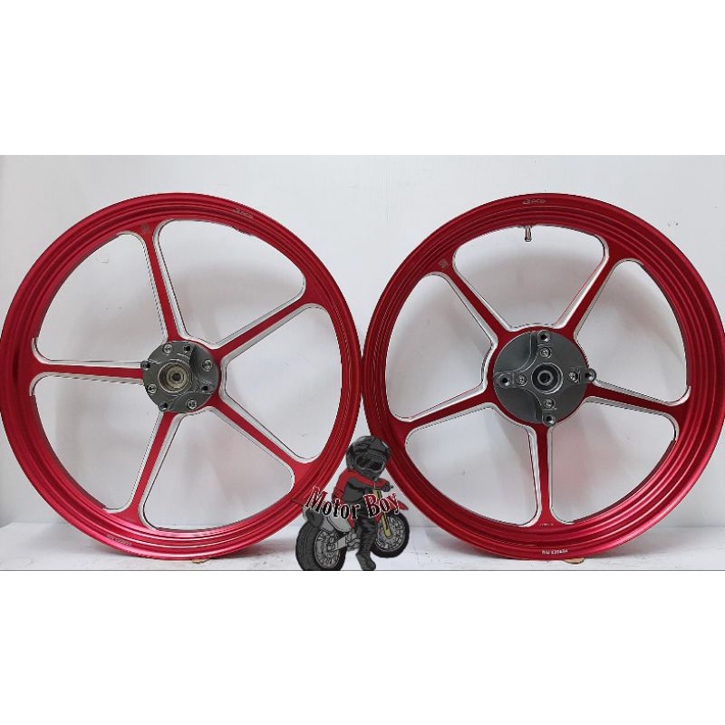 LC5S Racing Boy RCB Forged Rim FG505 ( Red ) | Shopee Malaysia