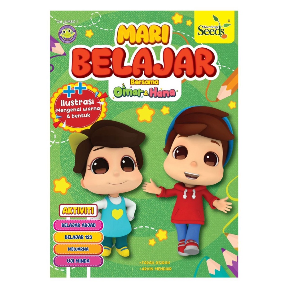 TOAD BOOKS : OMAR & HANA MARI BELAJAR ( OH JUMBO 1 ) | Shopee Malaysia