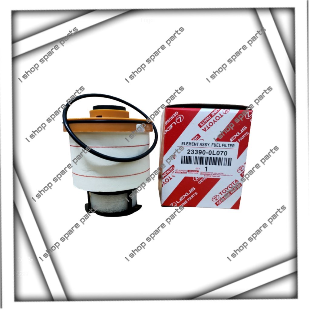 DIESEL FUEL FILTER TOYOTA HILUX REVO GUN125 GUN126 FORTUNER 2.4 GUN155 ...